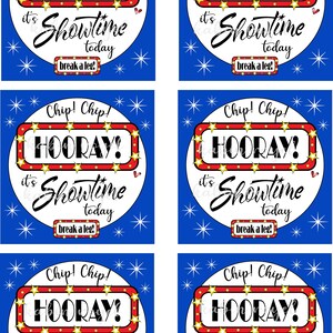 Theatre Treat Tag Bundle / Musical Theater / Theater Gift / Performance ...
