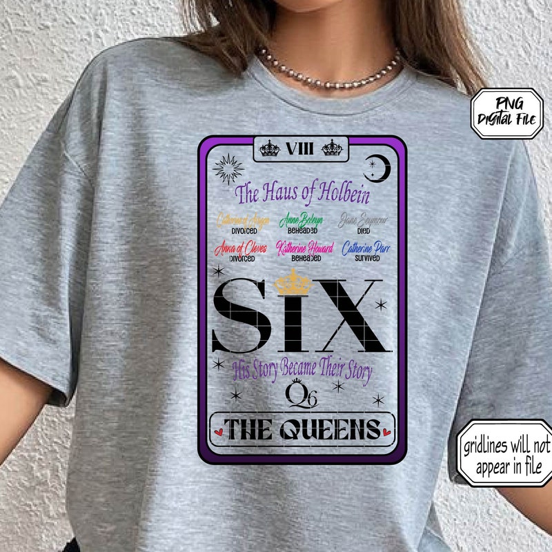 Six the Musical Stickers - Etsy