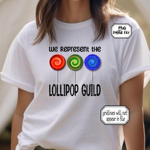 Lollipop Guild PNG Broadway Musical Theatre Sublimation Wizard of Oz ...
