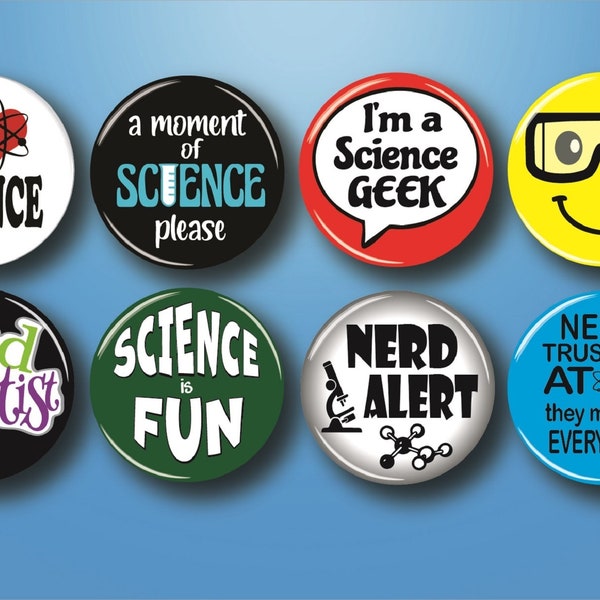 Geek Buttons - Etsy