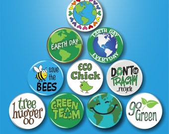 Recycle Earth Enamel Pin EP102 Reduce Reuse Recycle Earth - Etsy