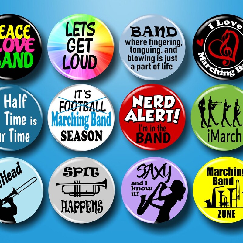 Band Button - Etsy