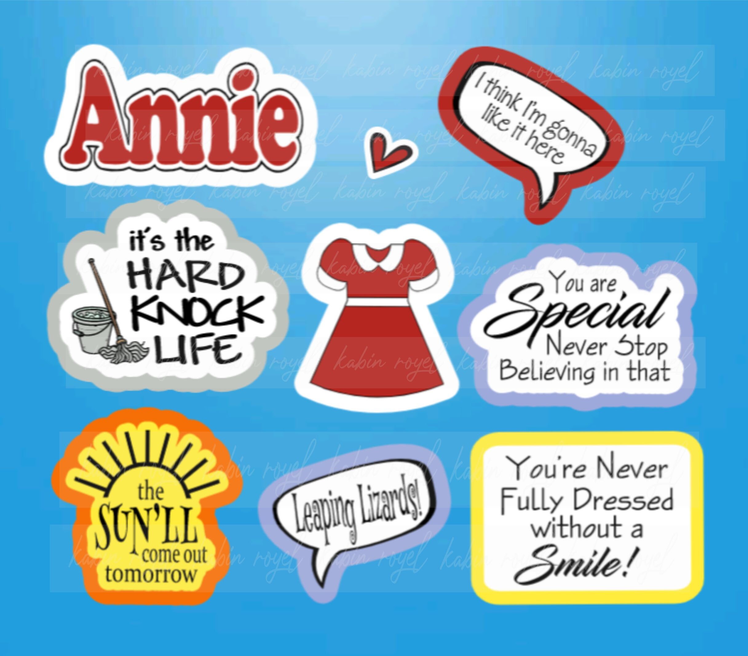 Annie Jr Clip Art