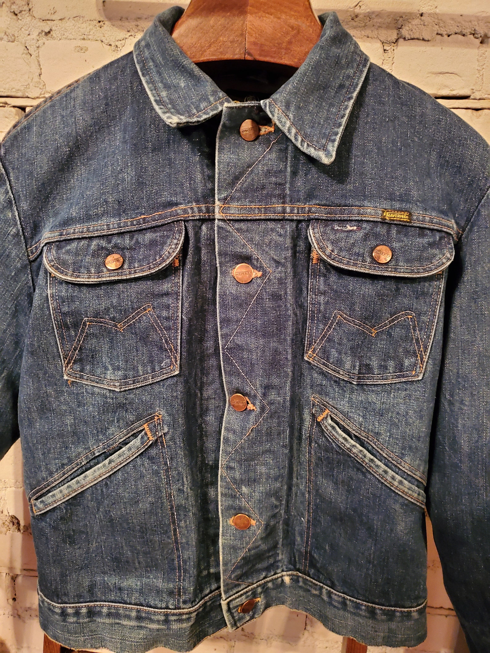 Hand Painted Repurposed Jean Jacket - Etsy