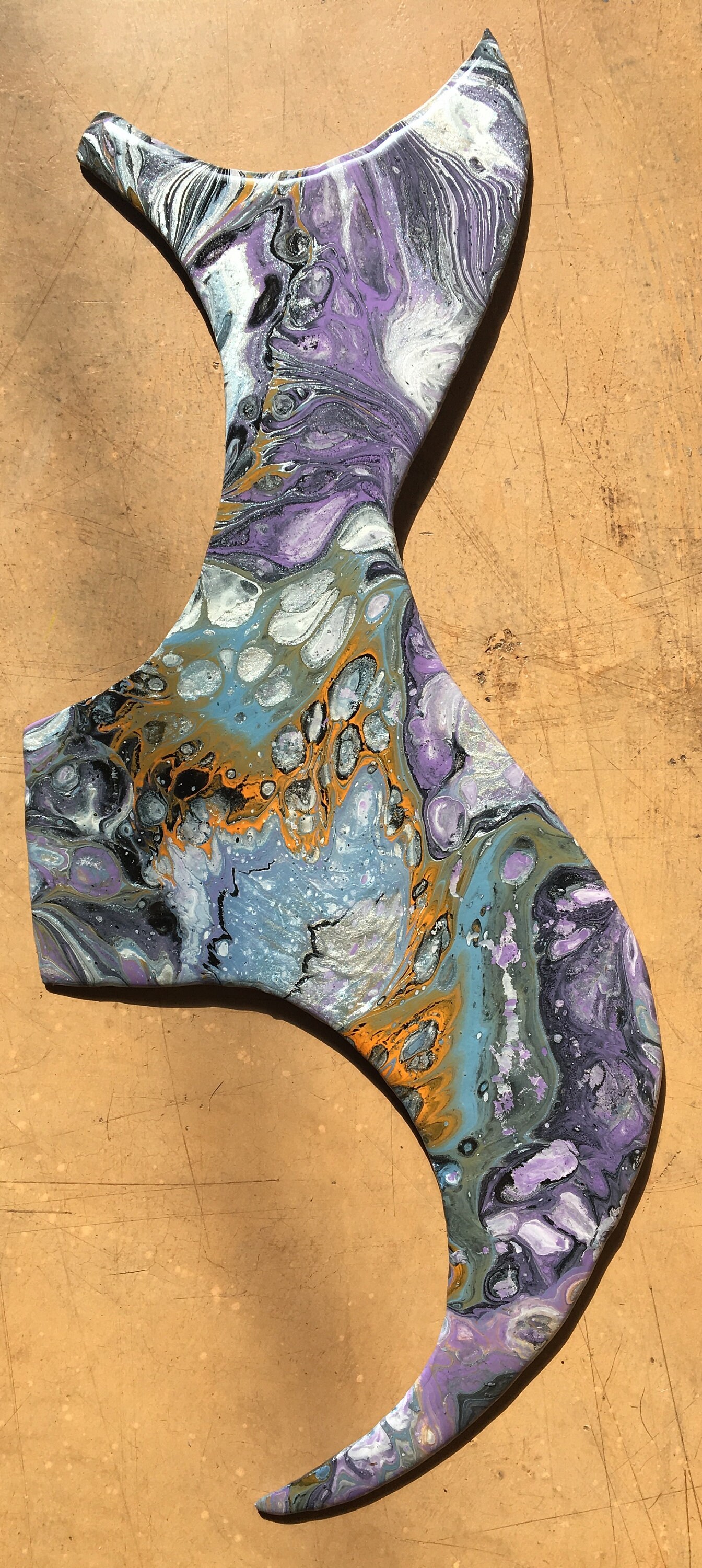 Custom Pickguard Pour Paint | Etsy