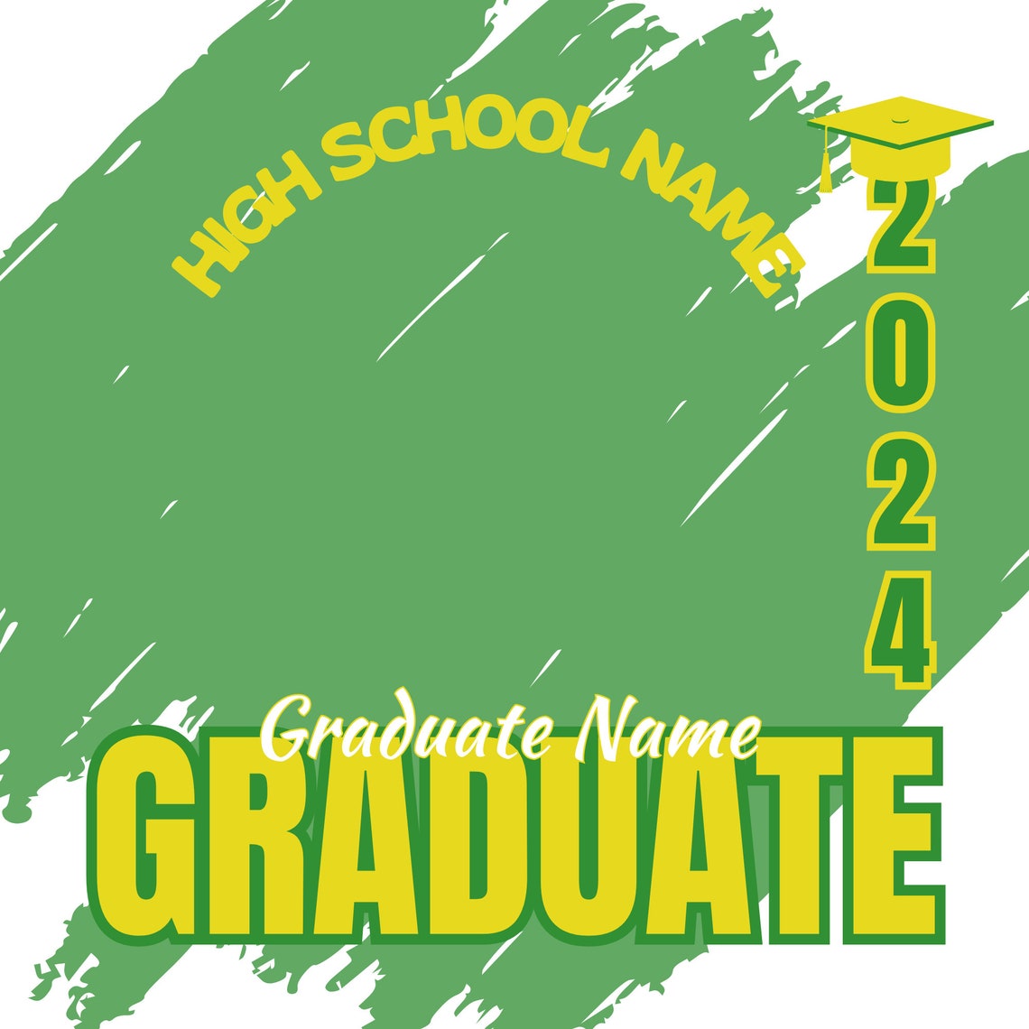 The 2024 Graduate Canva Template Bundle - Etsy