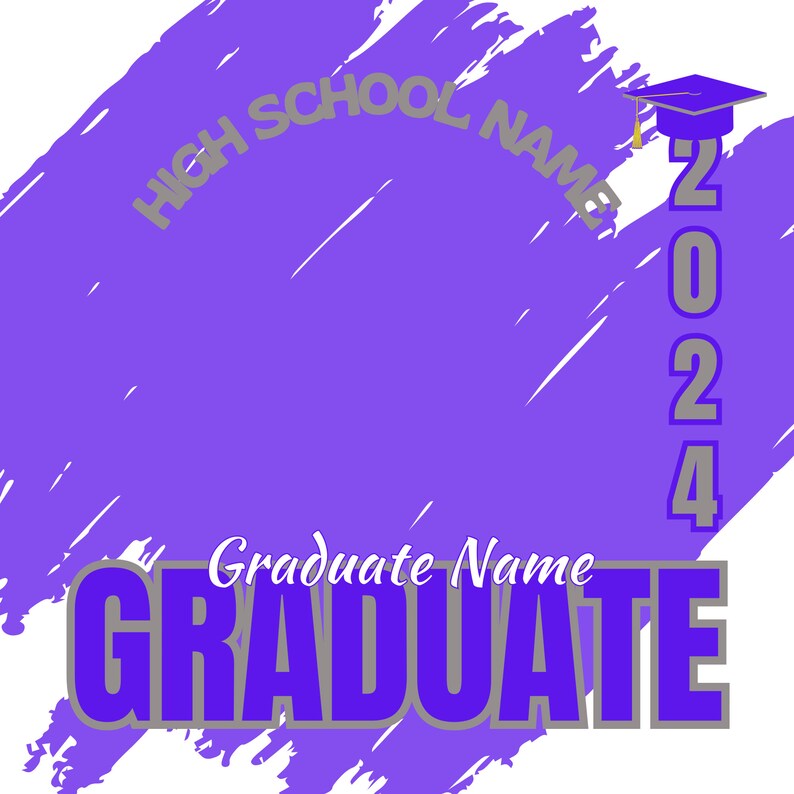 The 2024 Graduate Canva Template Bundle - Etsy
