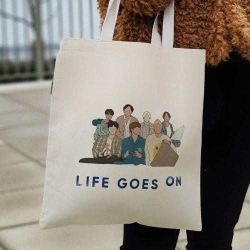 BTS Butter Tote Bag BTS Army Tote Bag K-pop Jin Suga - Etsy