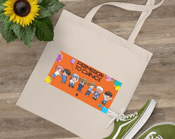 BTS Tote Bag BTS Army Tote Bag K-pop Jin Suga J-hope RM - Etsy
