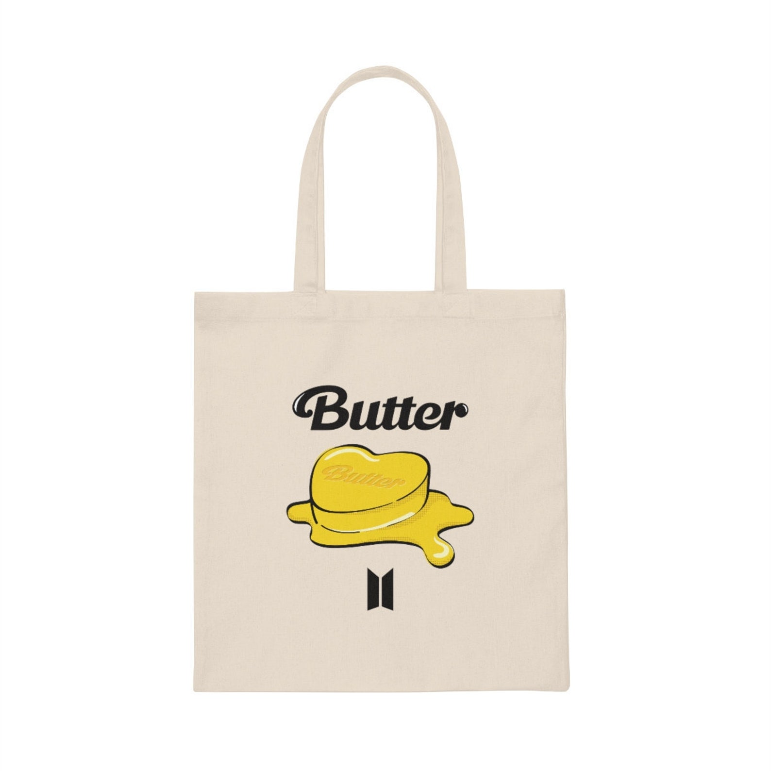 BTS Butter Tote Bag BTS Army Tote Bag K-pop Jin Suga | Etsy