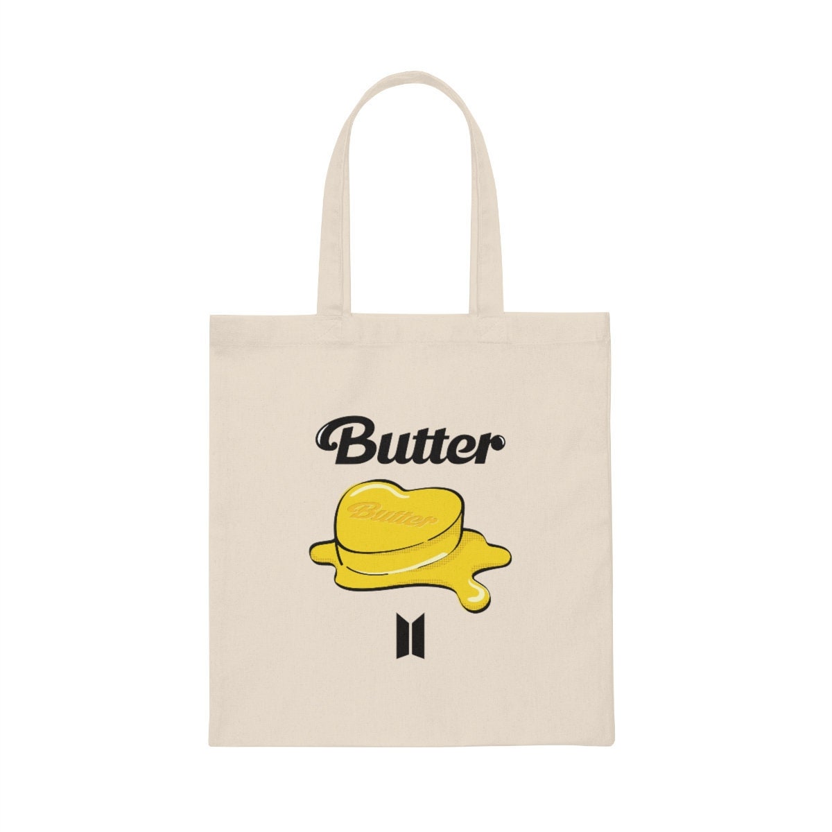 BTS Butter Tote Bag BTS Army Tote Bag K-pop Jin Suga | Etsy