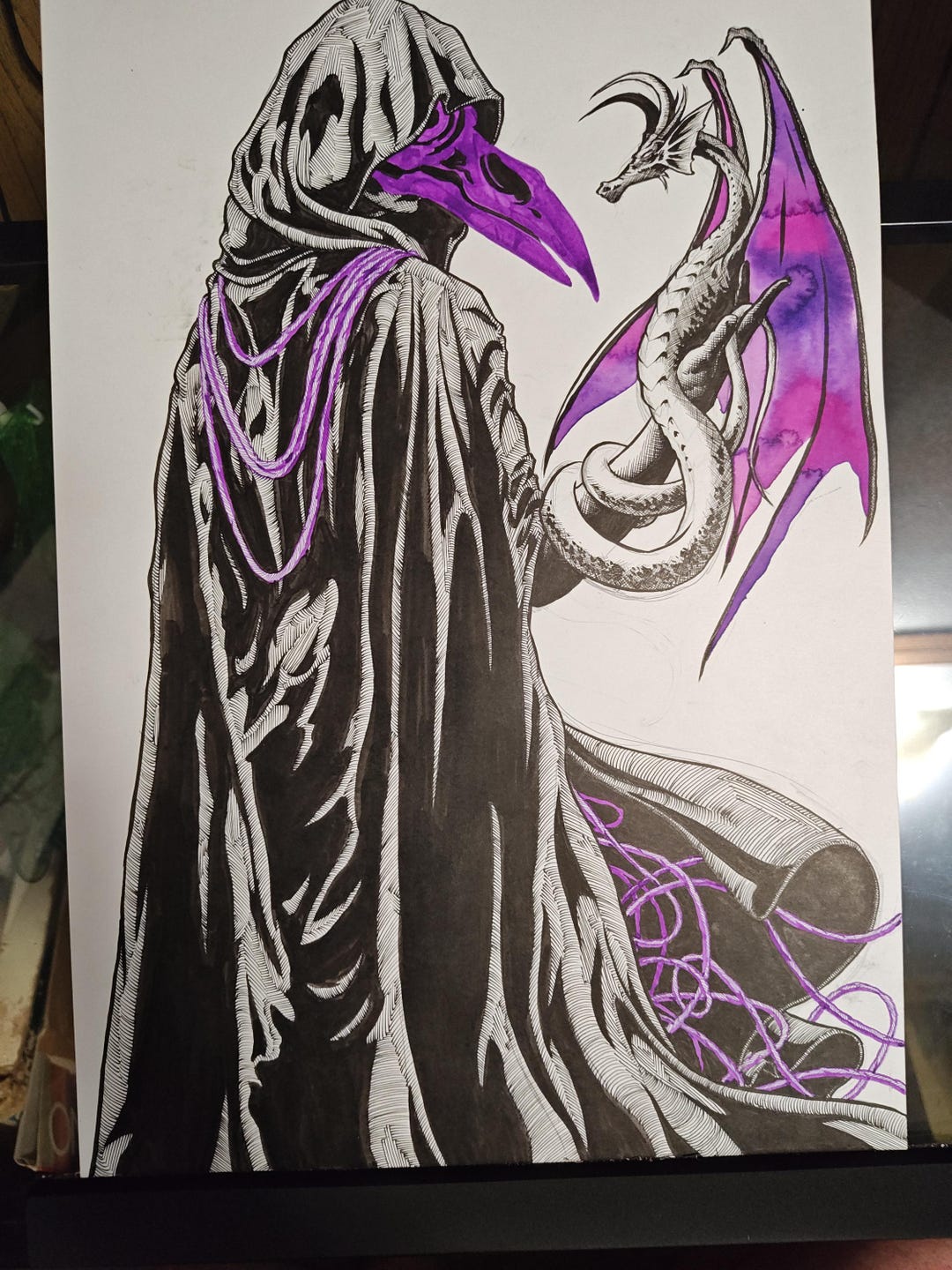 Faebound Tarot Deck Original Art the Magician Bondage Shibari Kinbaku ...