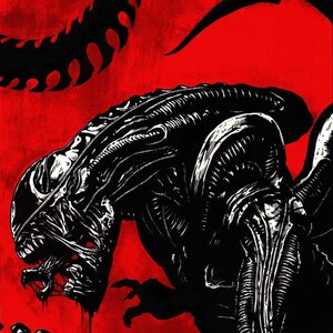 80s Monsters Three Pack of Prints Original Comic Style Art Print Alien ...