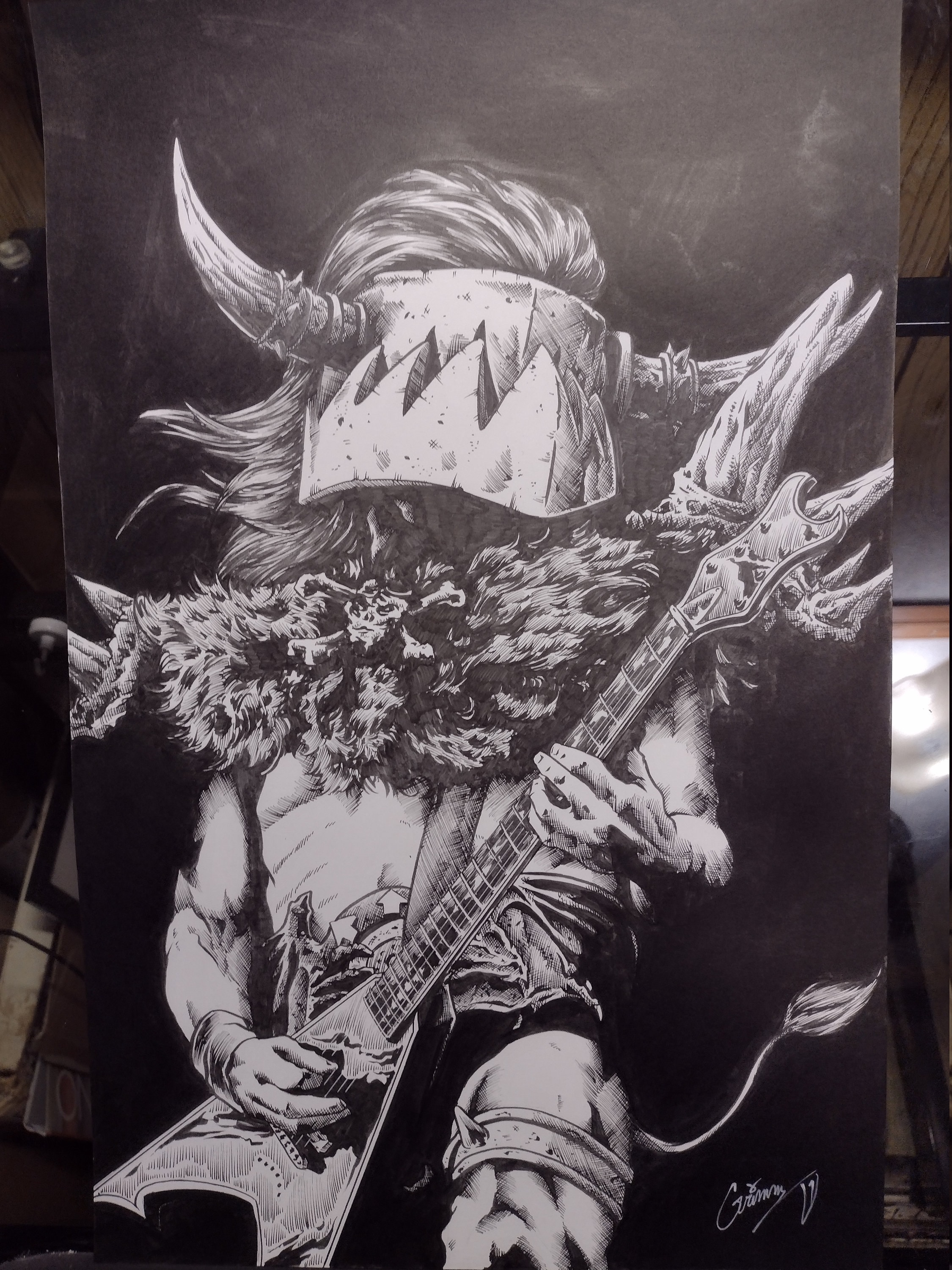 Oderus Urungus Drawing
