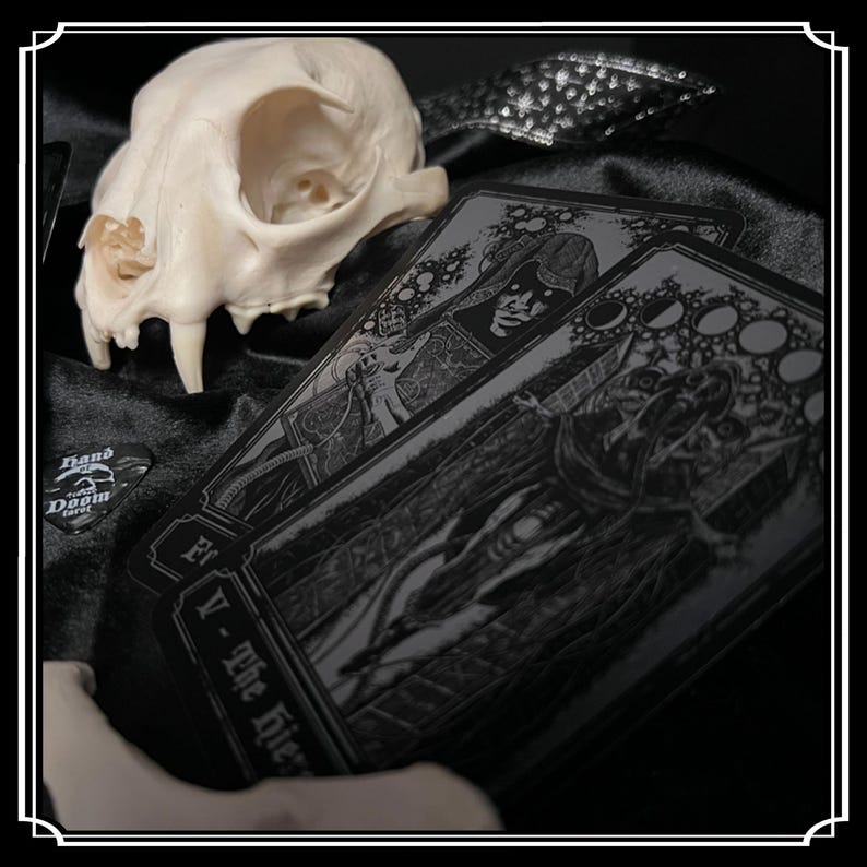 Limited Edition Foil Hand of Doom Tarot Deck Heavy Doom Metal Oracle ...