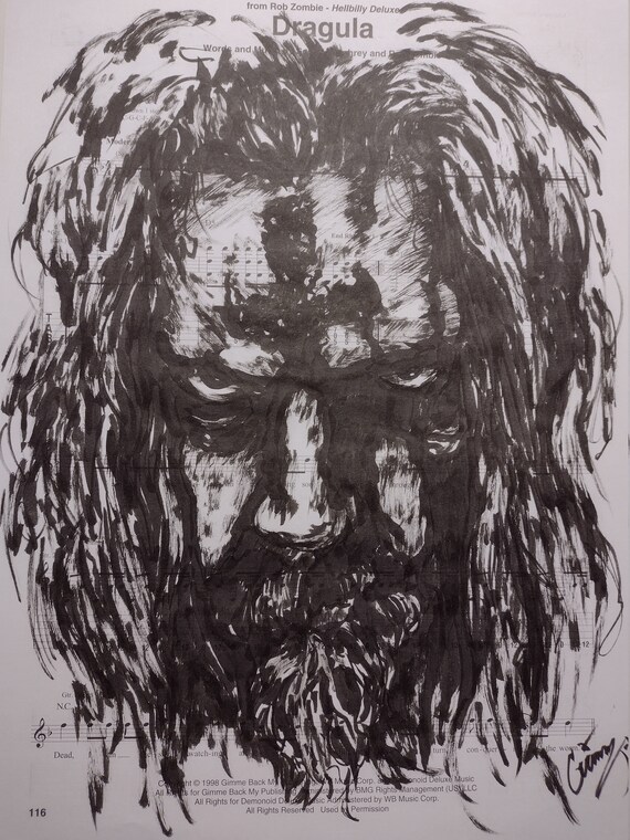 White Zombie Art Style