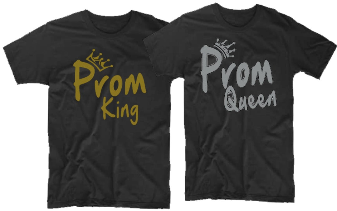Prom King and Queen Matching Graduation Shirts - Etsy