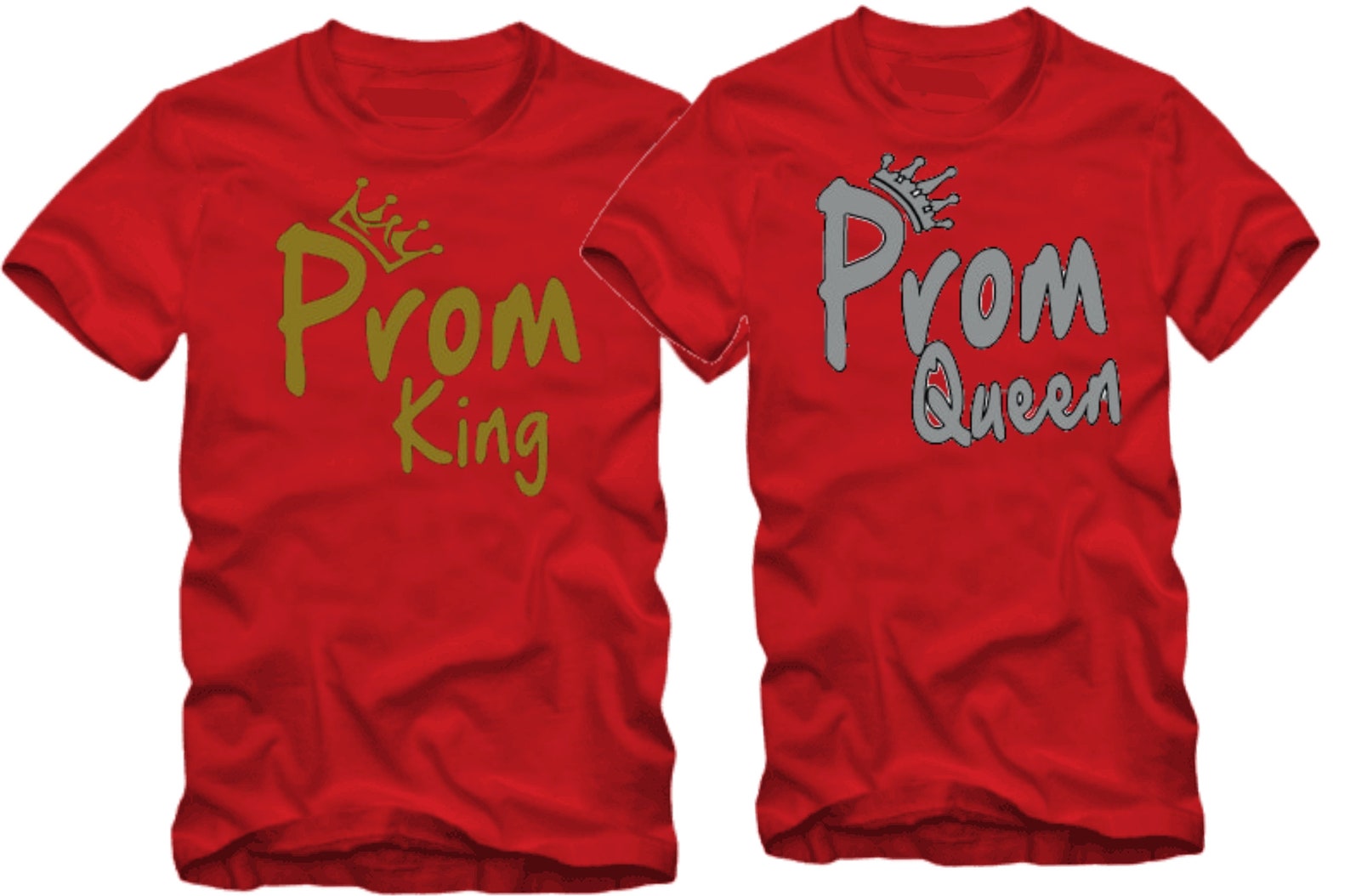 Prom King and Queen Matching Graduation Shirts - Etsy