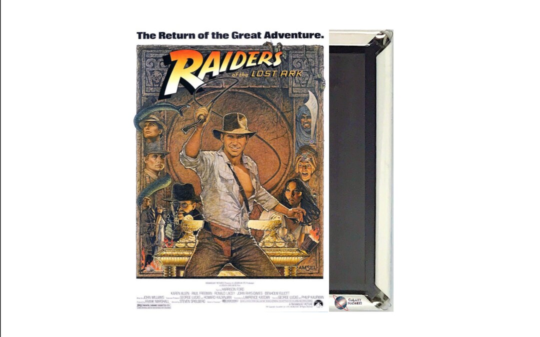 Indiana Jones Raiders of the Lost Ark Magnet - Etsy