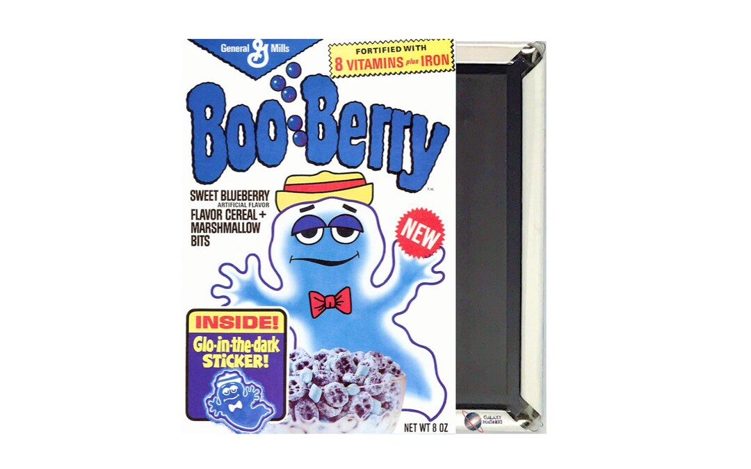 Boo Berry Cereal Magnet - Etsy