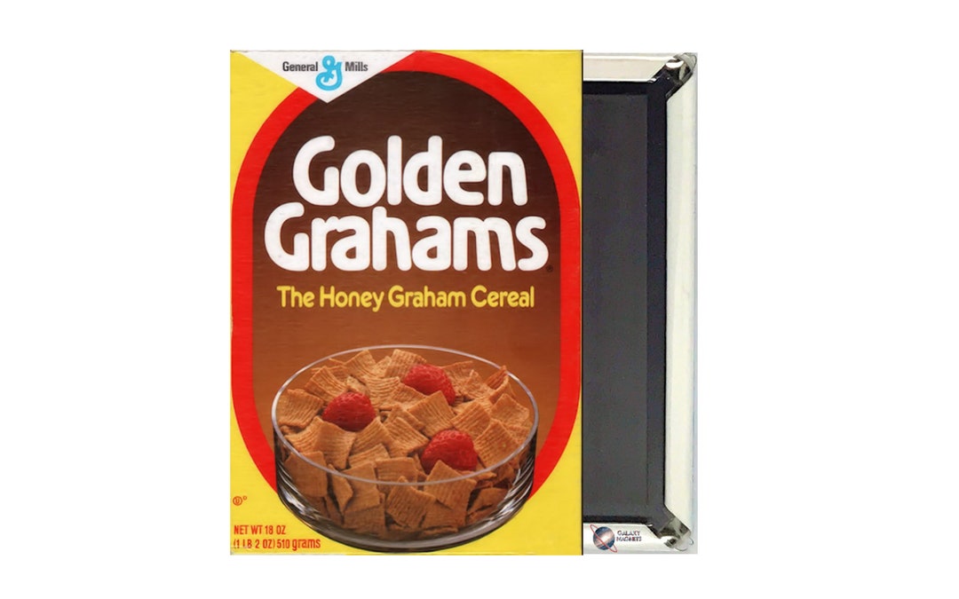Golden Grahams Cereal Magnet - Etsy