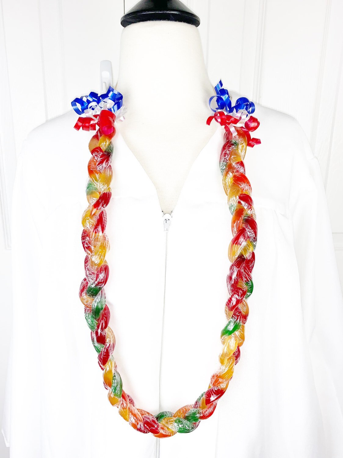 3 Strand Candy Lei Graduation Lei Etsy