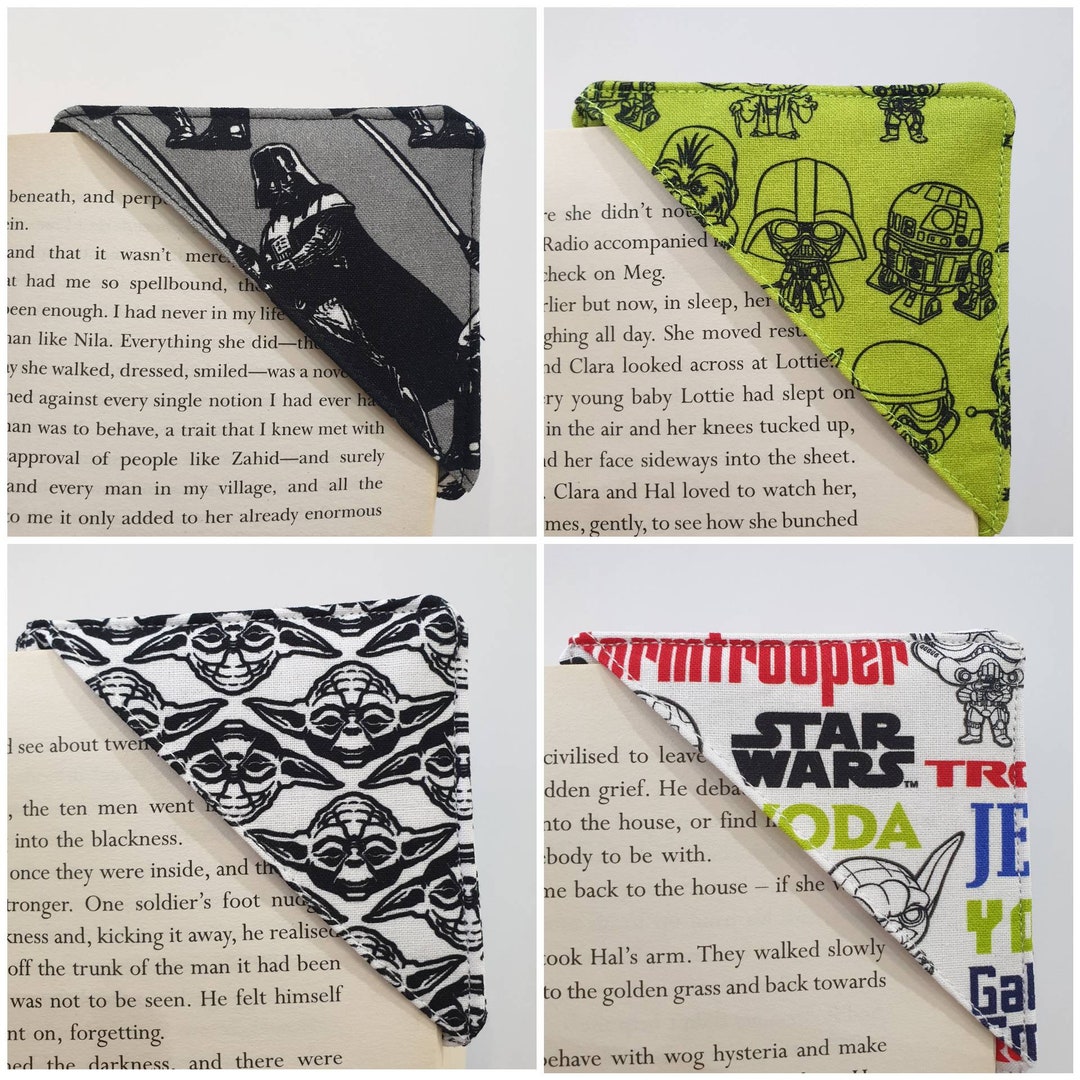 Handmade Star Wars Corner Bookmarks by Sew This Sew That/ - Etsy