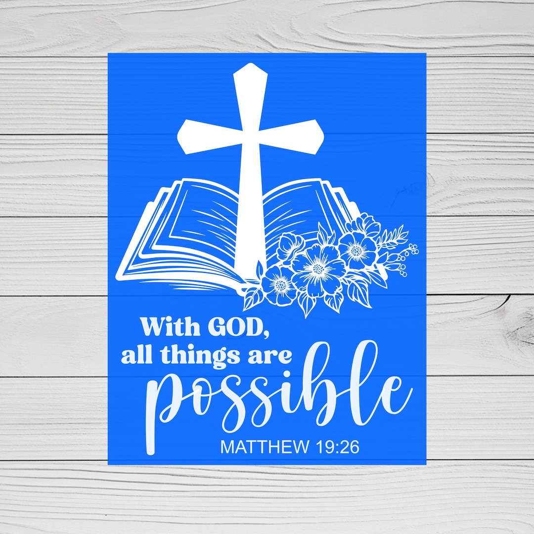 Bible Verse Stencil, Scripture Reusable Adhesive Silkscreen Stencil ...