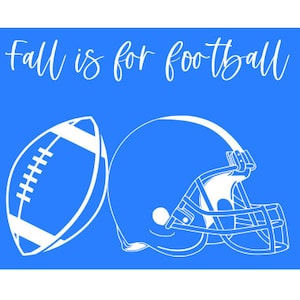 Fall Stencil Fall is for Football Stencil Football Helmet Reusable ...