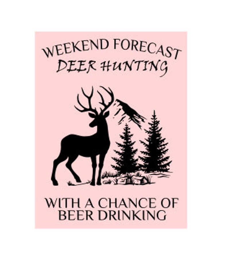 Deer Hunting Stencil Adventure Stencil Reusable - Etsy