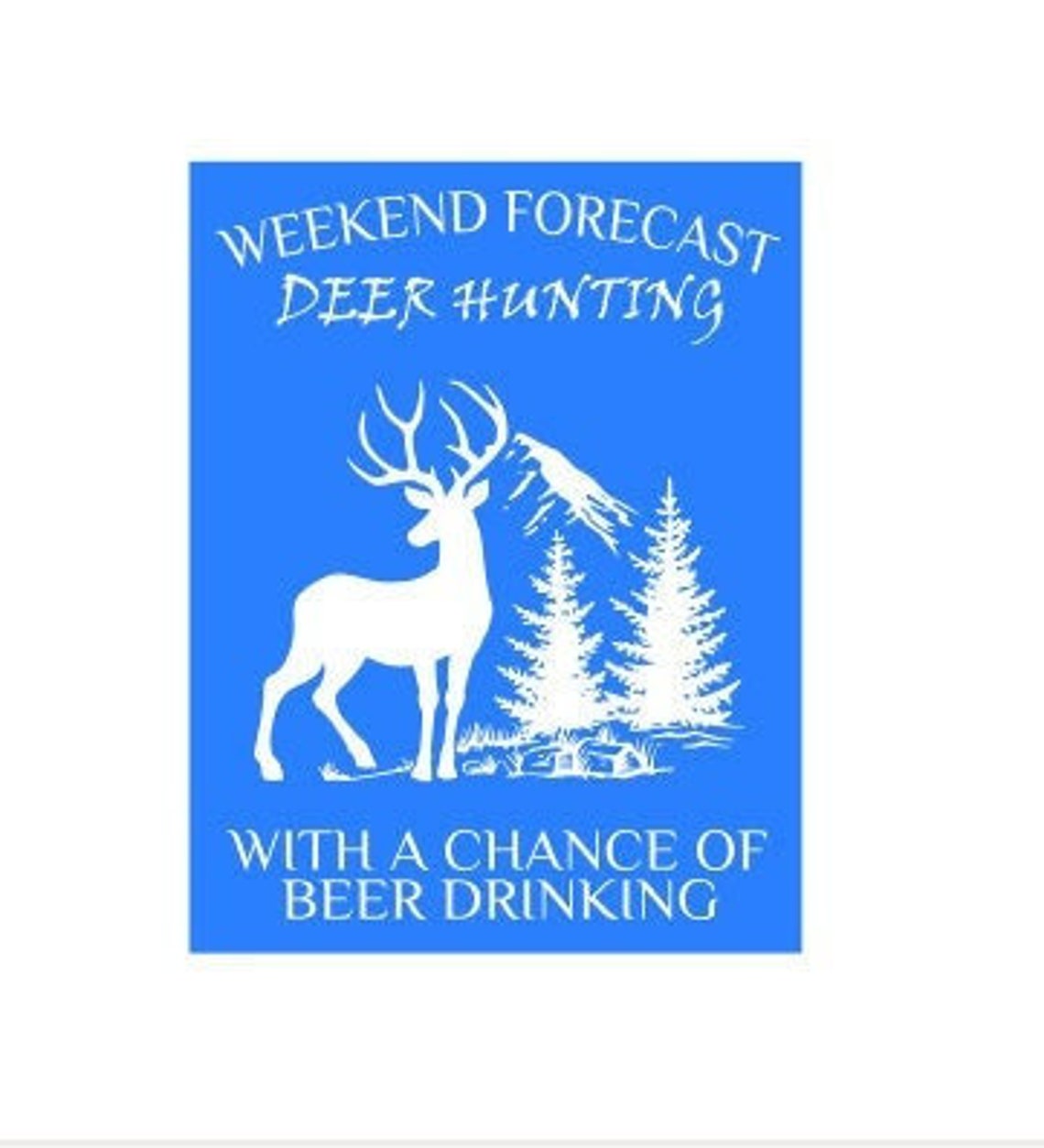 Deer Hunting Stencil Adventure Stencil Reusable - Etsy