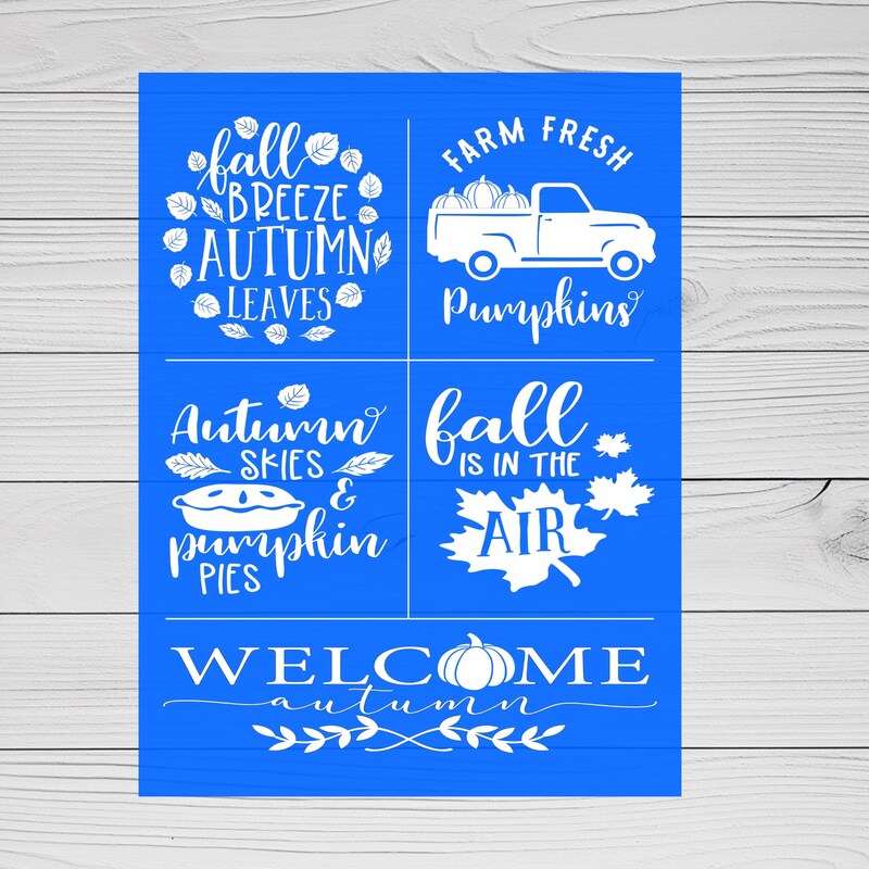 Fall Stencils - Etsy