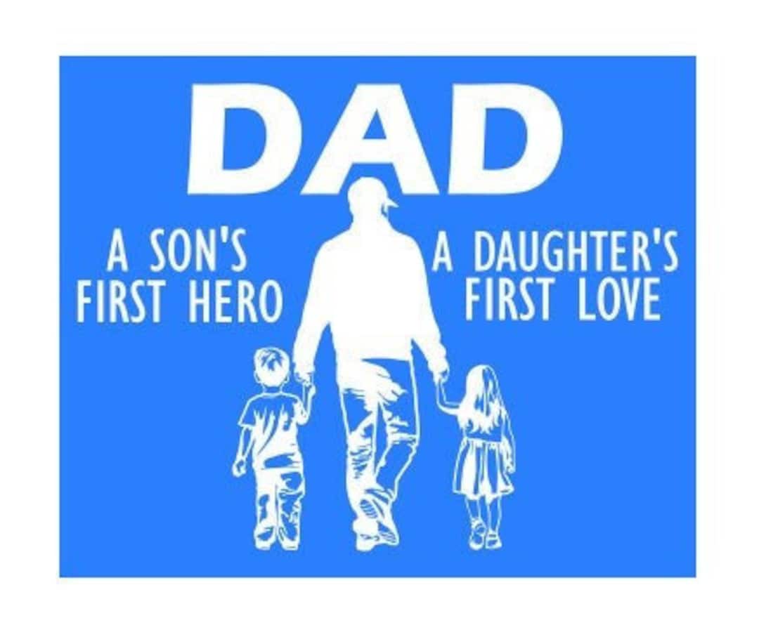 Father's Day Stencil | Dad DIY Gift | Wall Sign | Reusable Adhesive ...