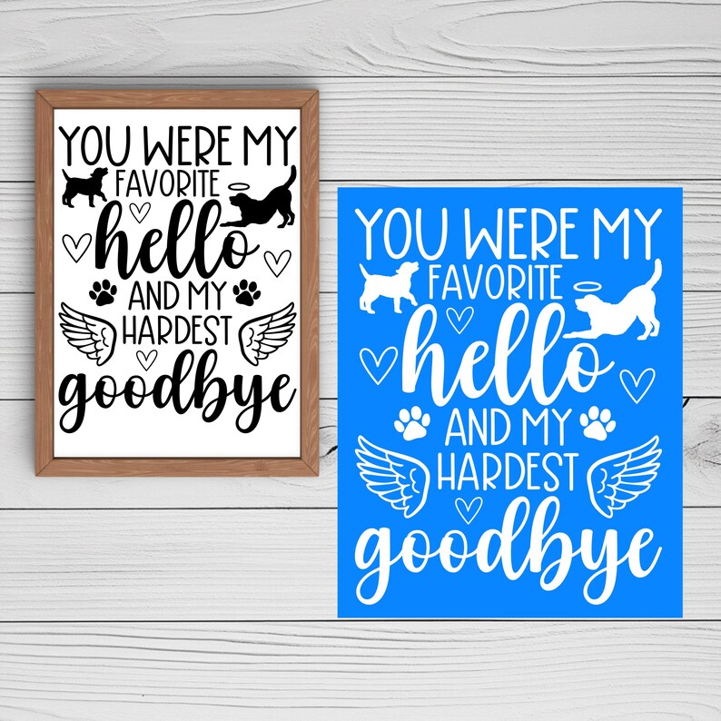 Dog Memorial Stencil | Reusable Adhesive Silkscreen Stencil | Wood ...