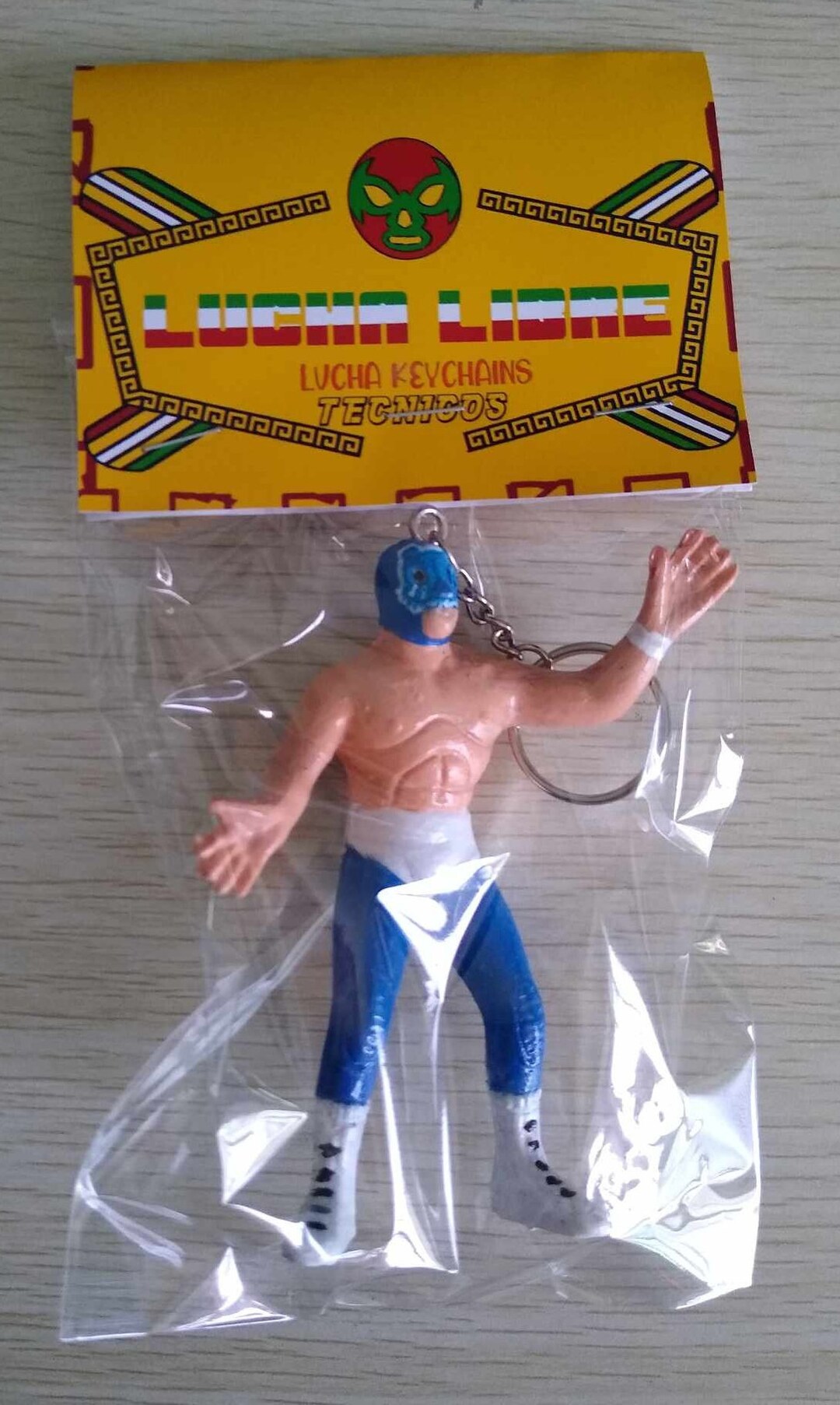 Blue Panther Action Figure Keychain - Etsy