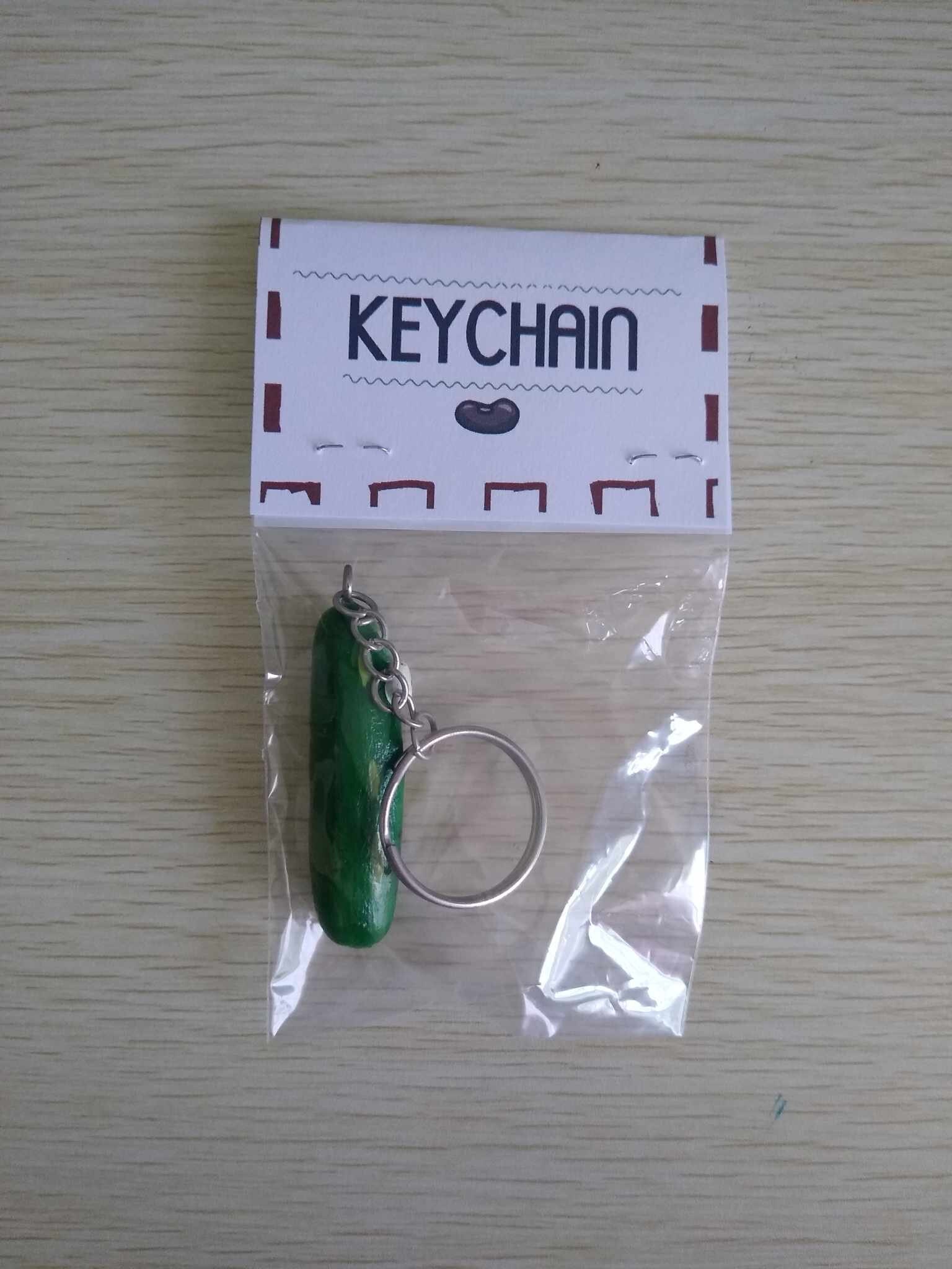 Pickle Rick Figure Keychain - Etsy