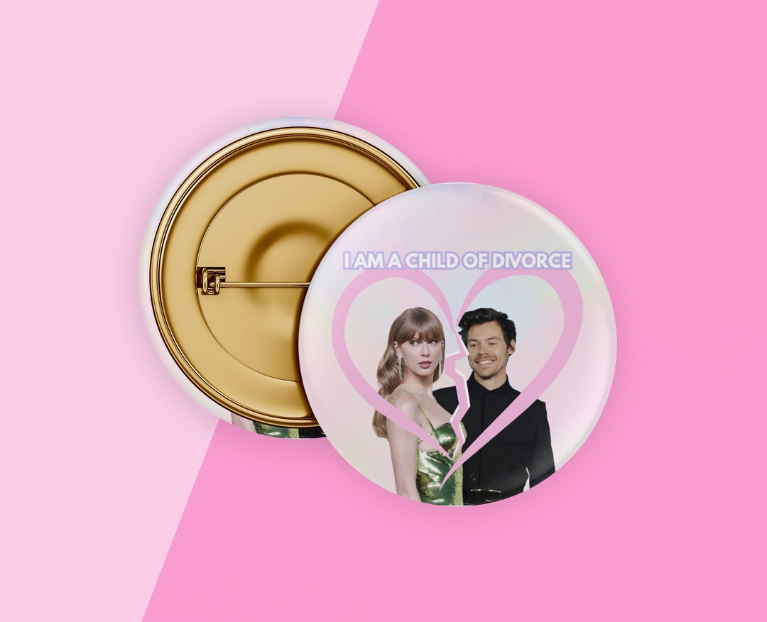 Harry Styles/taylor Swift Custom Fan Buttons | Perfect for Concerts ...