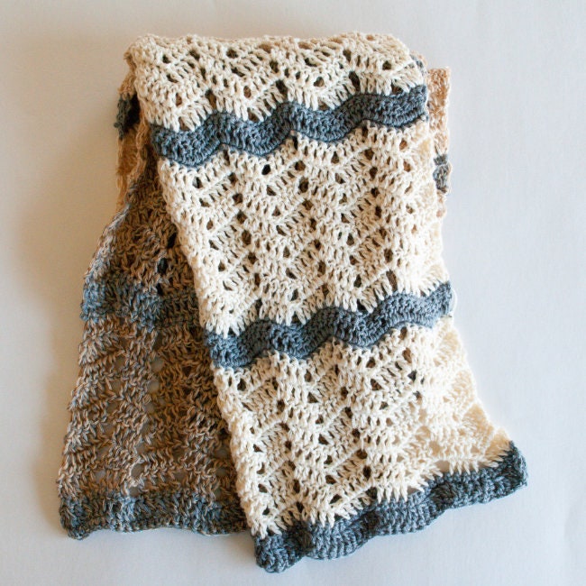 Gradient Yarn Crochet Pattern Scarf Gift for Her Crochet Pdf | Etsy