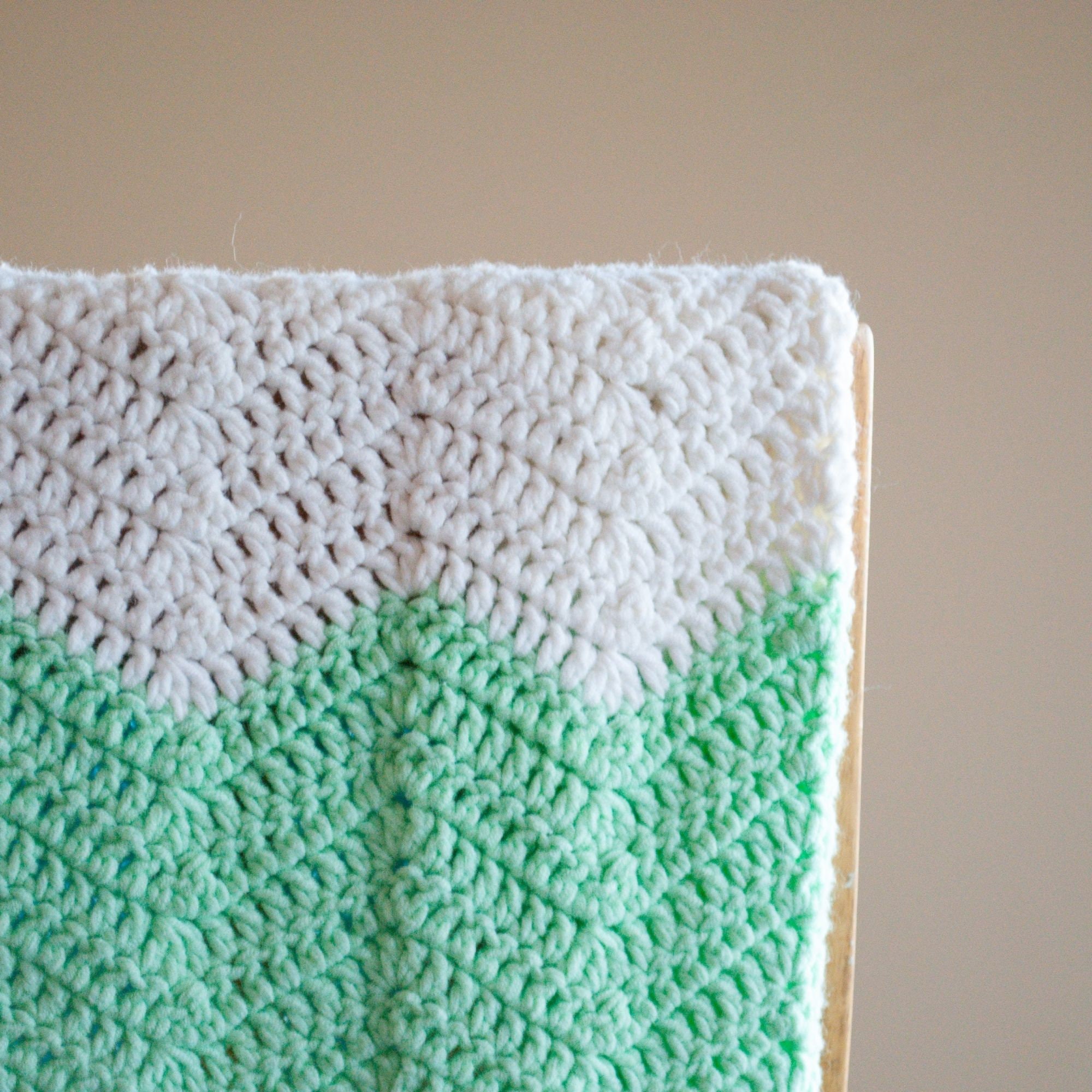 Ripple Crochet Blanket Pattern for Baby Boy or Baby Girl | Etsy