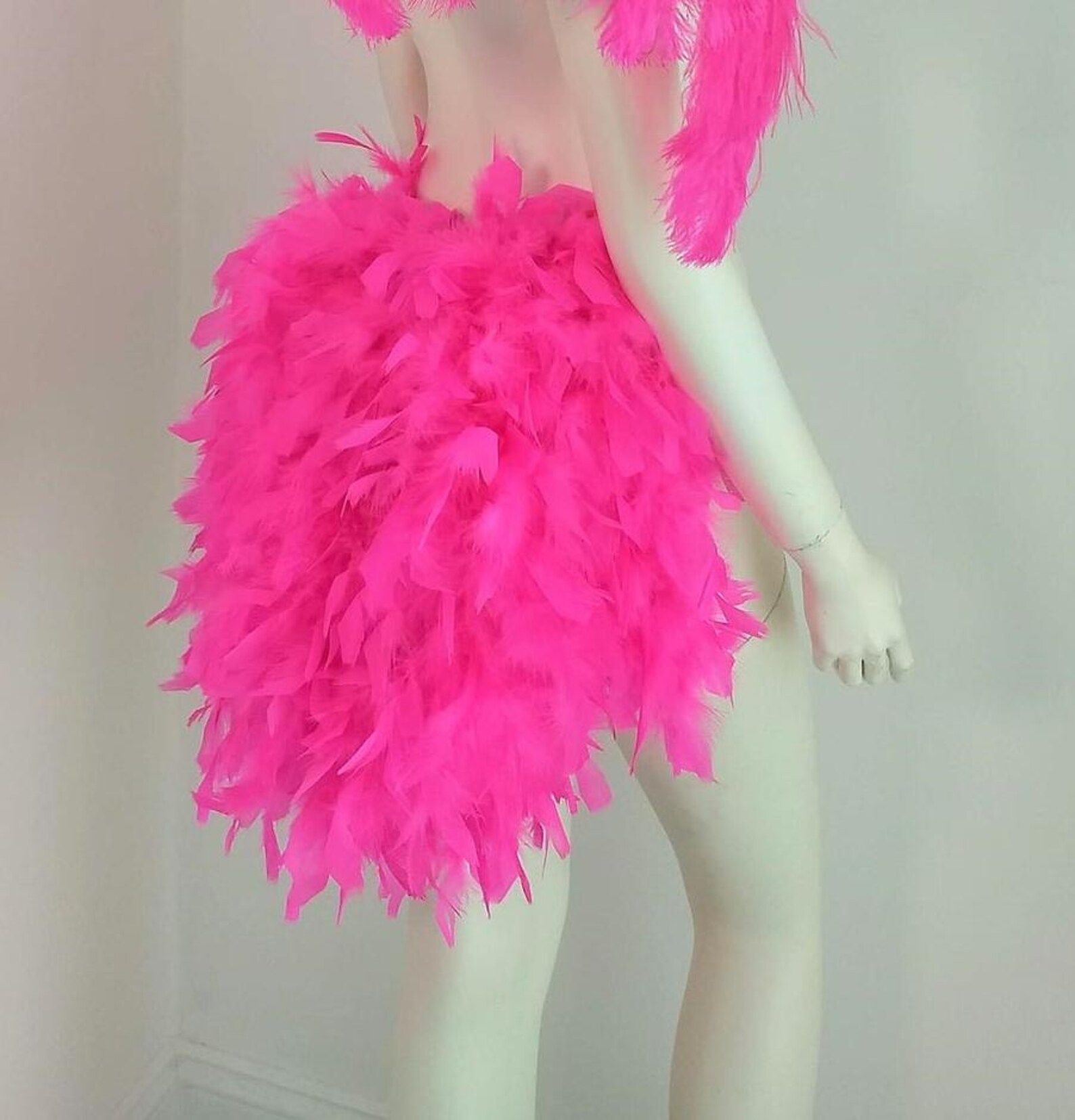 Fan Tail Feather Tutu Great Quality Dance Costume Carnival Hora Loca ...