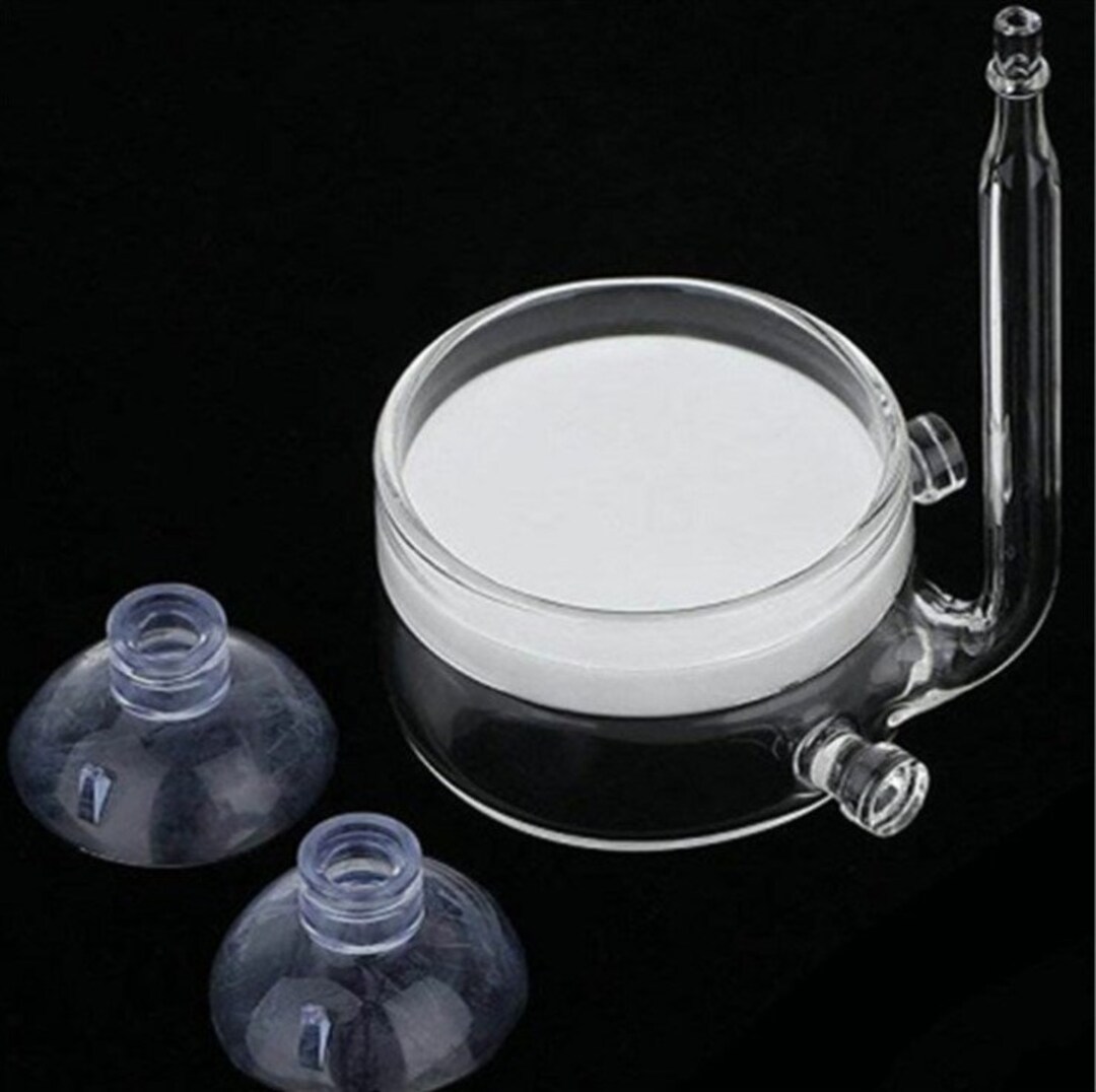Glass CO2 Diffuser for Aquarium Planted Tanks, Big and Small, Two ...