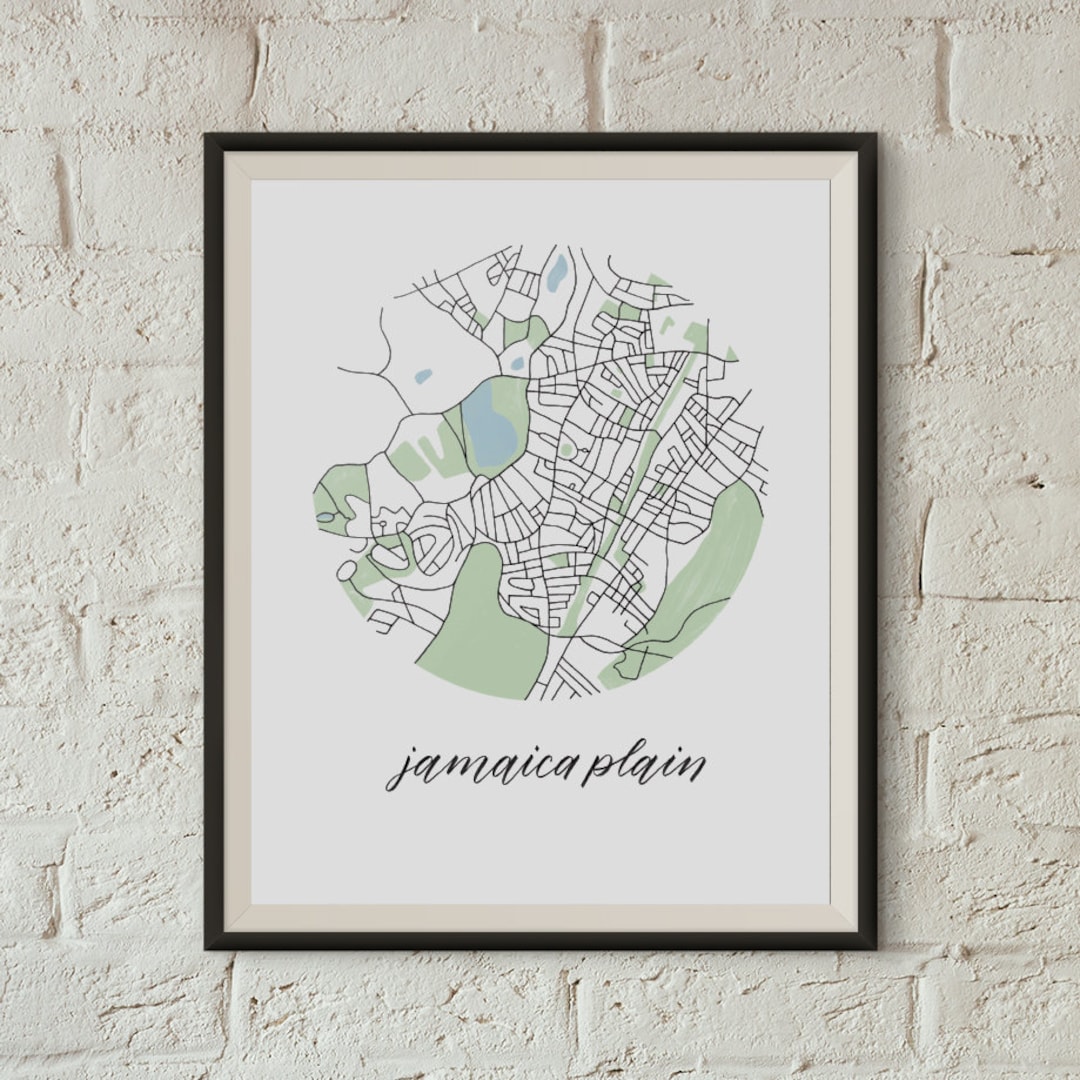 Map Jamaica Plain Ma