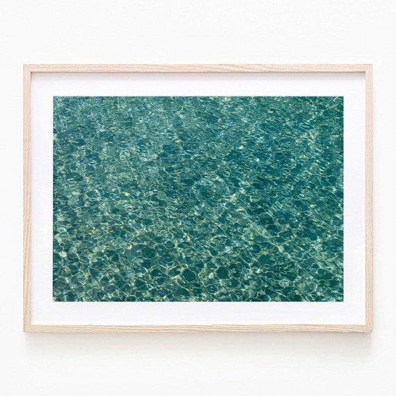 Turquoise Water Digital Download Sea Printable Art - Etsy