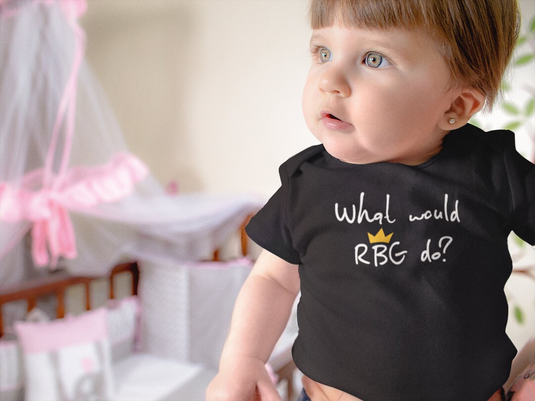 Notorious RBG Ruth Bader Ginsburg Onesie Bodysuit For Baby Boy & Girl ...