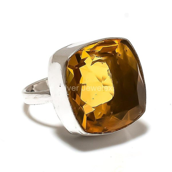 Citrine Ring - Etsy