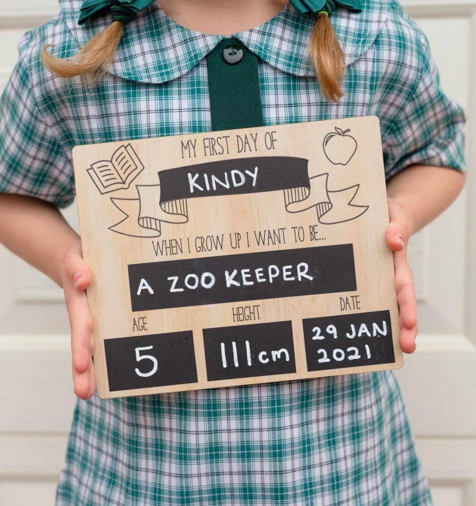 First Day Photo Board First Day of School School Photo - Etsy