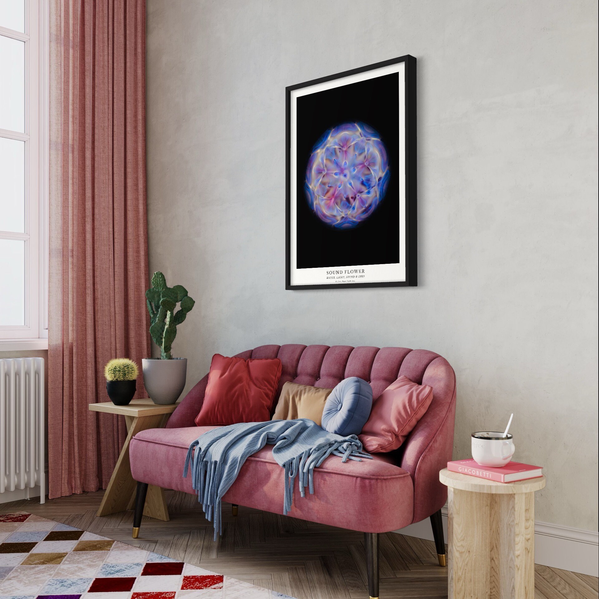 CYMATICS Photography Print Sound Flower - Etsy