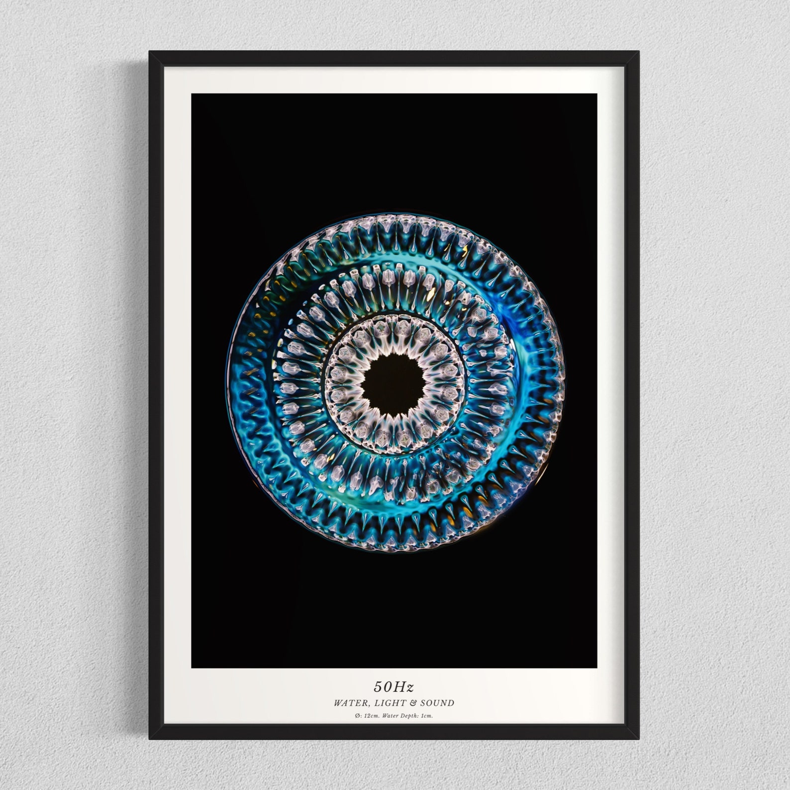 Frequency - 50hz - CYMATICS Photography Print - Etsy