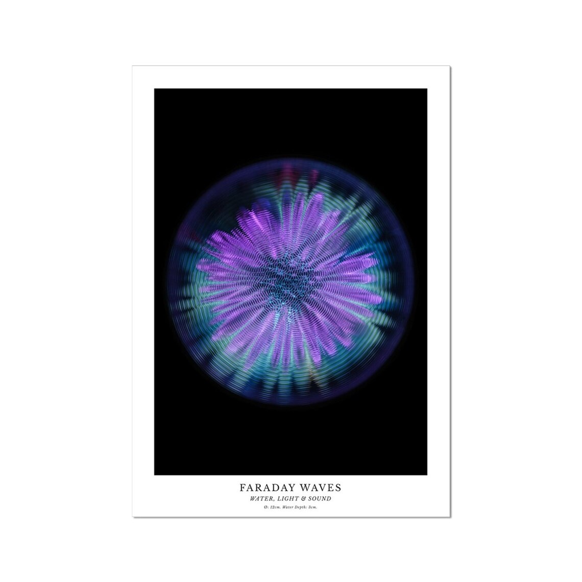 Faraday Waves - CYMATICS Photography Print - Etsy