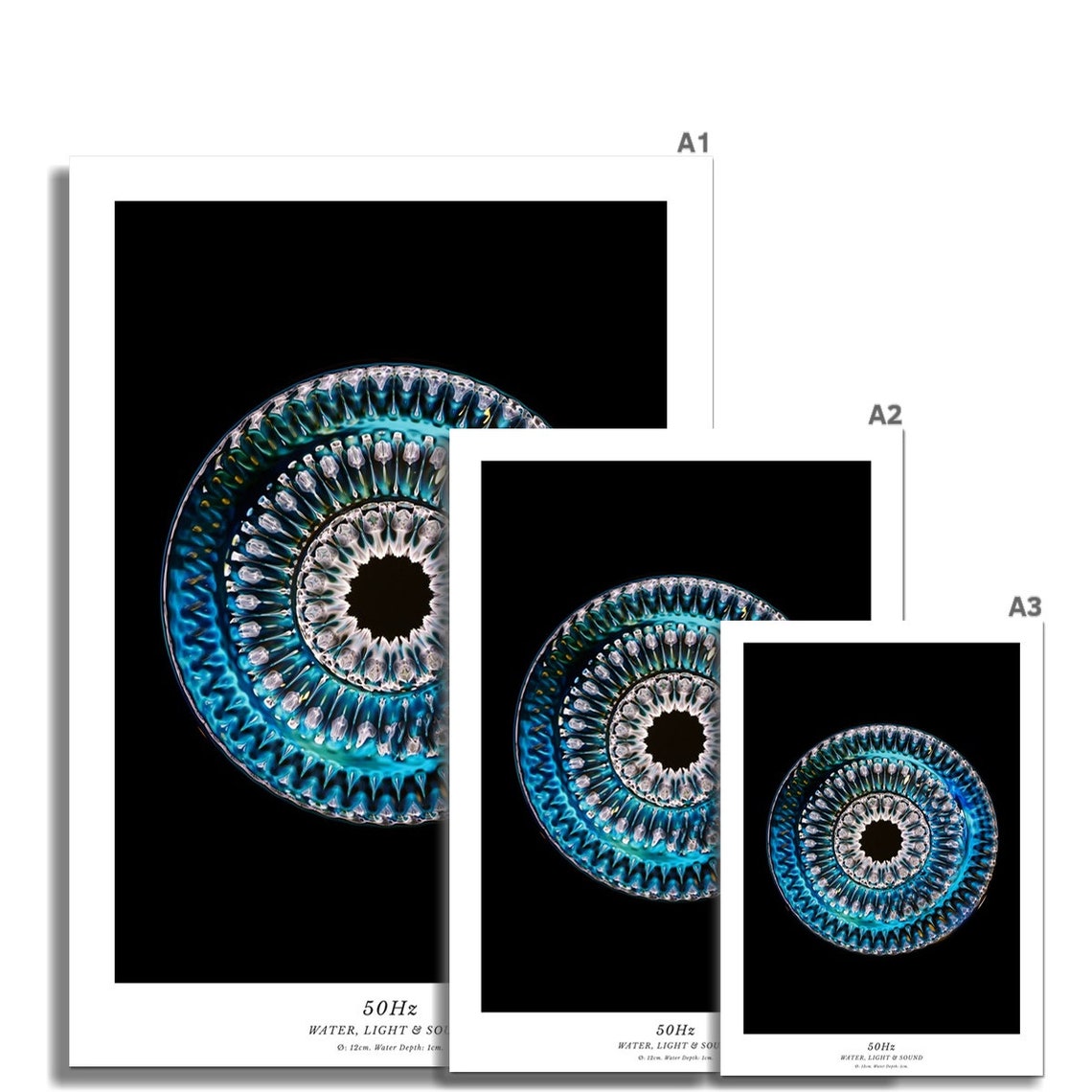 Frequency - 50hz - CYMATICS Photography Print - Etsy